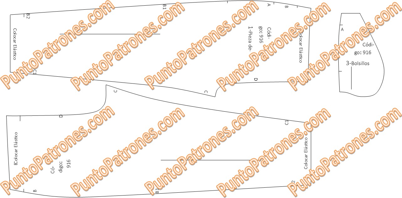 Como Hacer Un Pantalon Jogging | Puntopatrones®